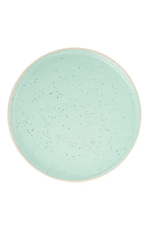 STONE + LAIN Elena Stoneware 4-piece Salad Plate Set - Mint