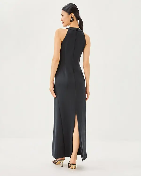 Lilly Pulitzer Gianna Halter Maxi Dress - Noir | Editorialist