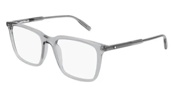 Montblanc Optical Eyeglasses - Grey Grey Transparent