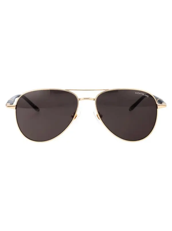 Montblanc Sunglasses - 001 Gold Black Grey