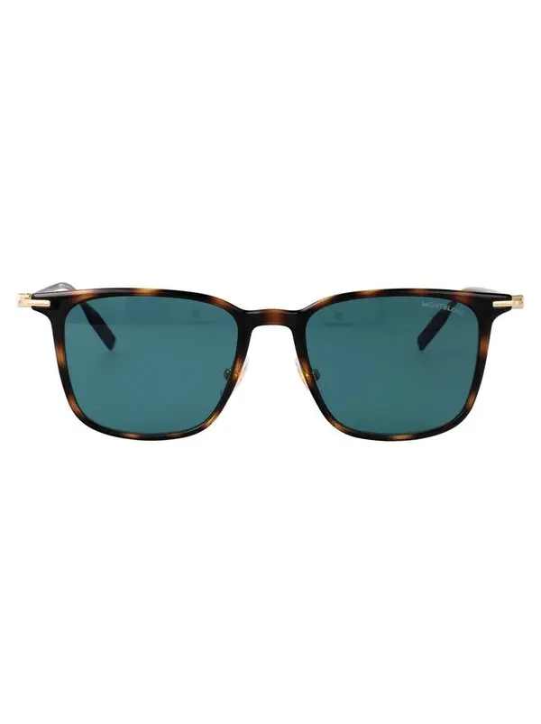 Montblanc Sunglasses - Havana-gold-green