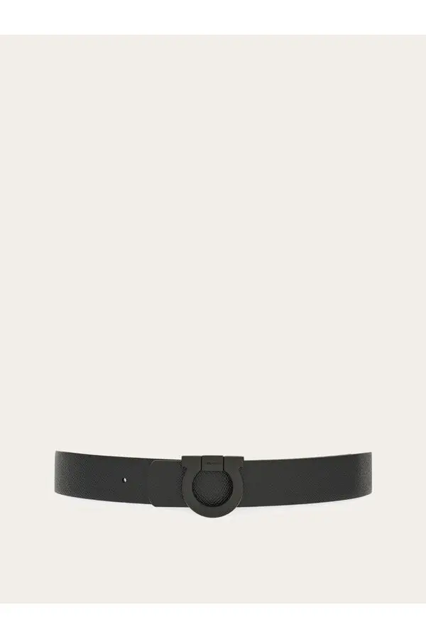 FERRAGAMO Fixed Reversible Belt - Red