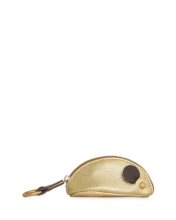 Rebecca Minkoff Mouse Coin Purse - Antique Gold/cacao