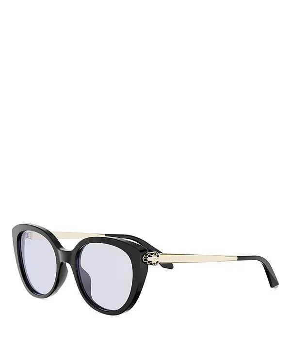 BVLGARI Serpenti Forever Pantos Eyeglasses 50mm - Black