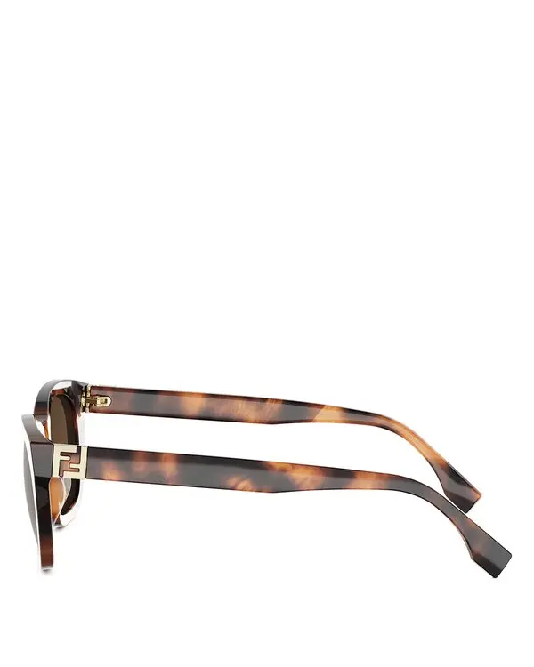Fendi Forever Rectangle Sunglasses, 54mm