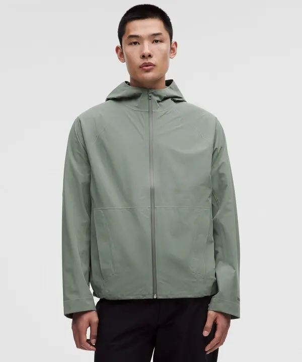 Lululemon Stretch Glyde Waterproof Jacket - Willow Leaf