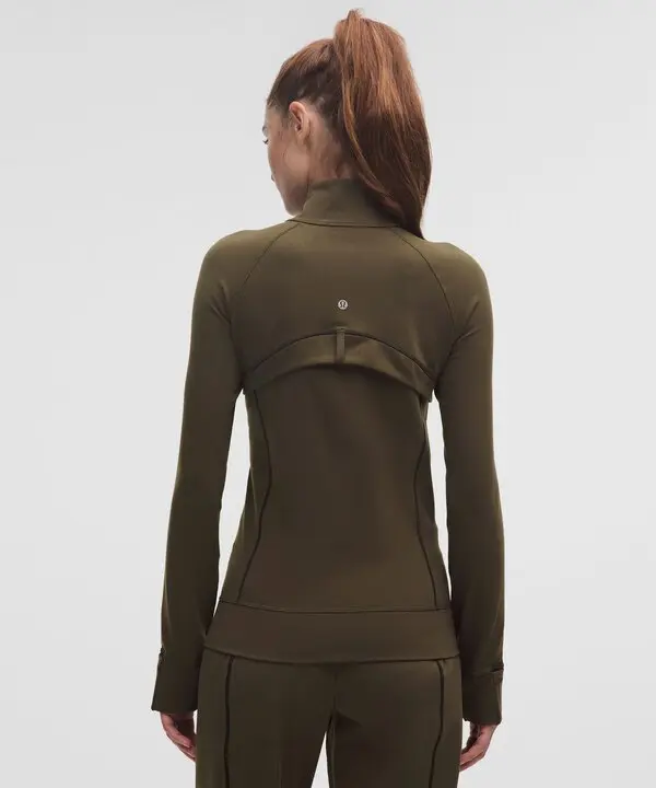 Lululemon Define Track Jacket - Olive Brown/black