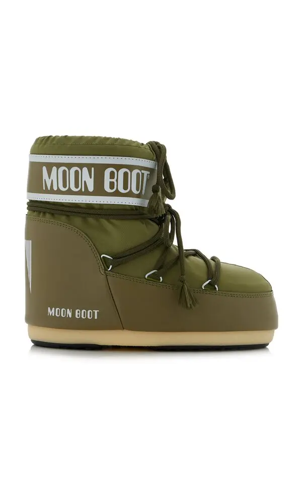 Moon Boot Icon Low Nylon Boots - Khaki