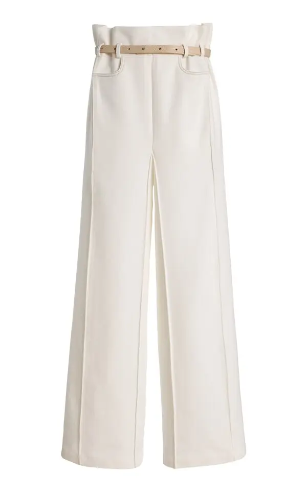 Bevza Rigid High-rise Square Jeans