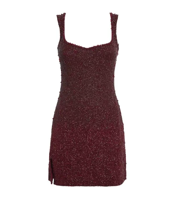 CLIO PEPPIATT Crystal Mini Dress