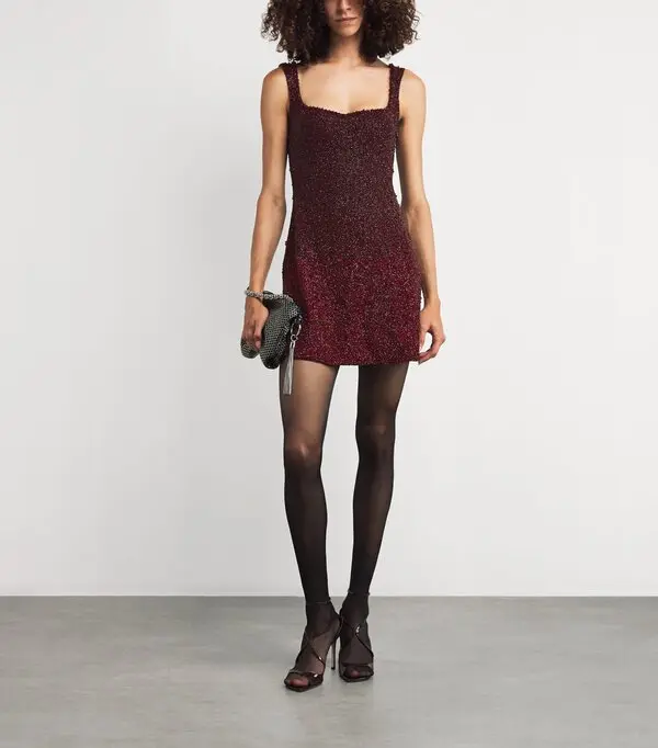 CLIO PEPPIATT Crystal Mini Dress