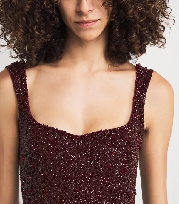 CLIO PEPPIATT Crystal Mini Dress
