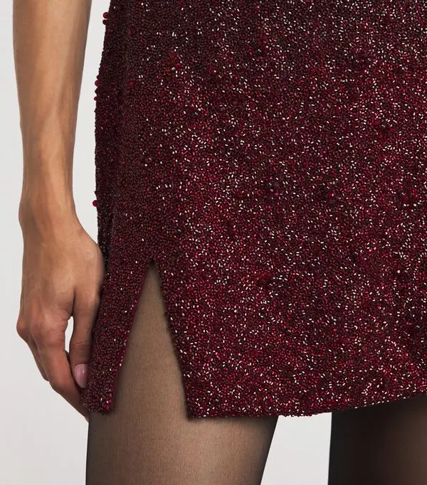 CLIO PEPPIATT Crystal Mini Dress