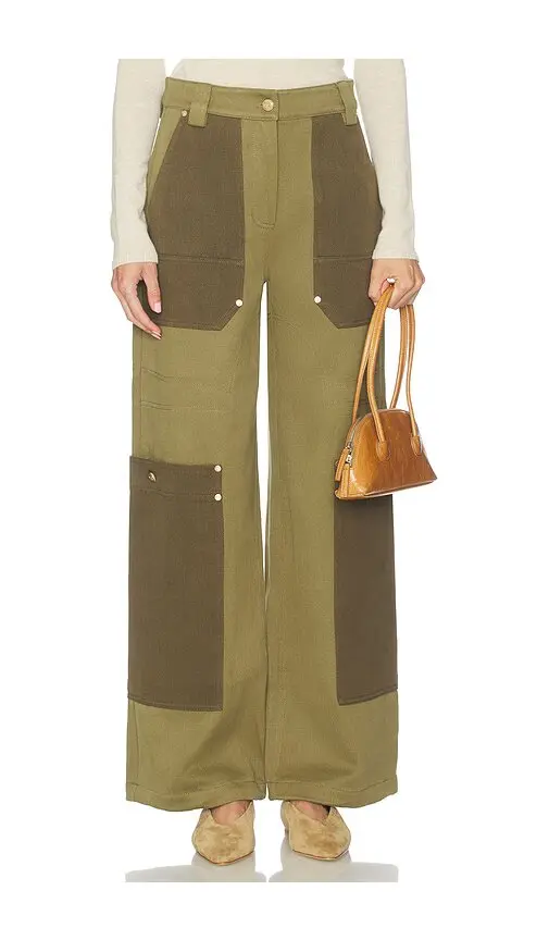 Cult Gaia Wynn Pant - Rosemary Multi