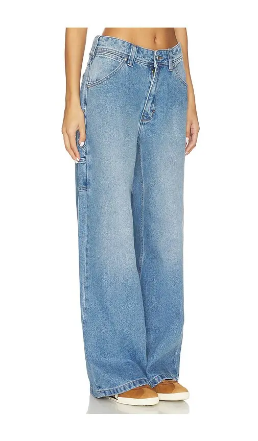 Abrand Denim 95 Super Baggy Jeans Blue Wash - Ashton