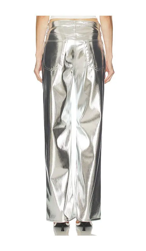 Rag & Bone Logan Faux Leather Wide Leg Pant