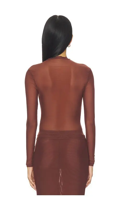 BY.DYLN Gem Top - Chocolate