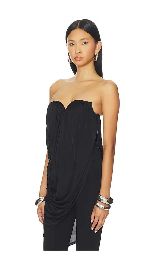 Giuseppe Di Morabito Asymmetric Drape Top