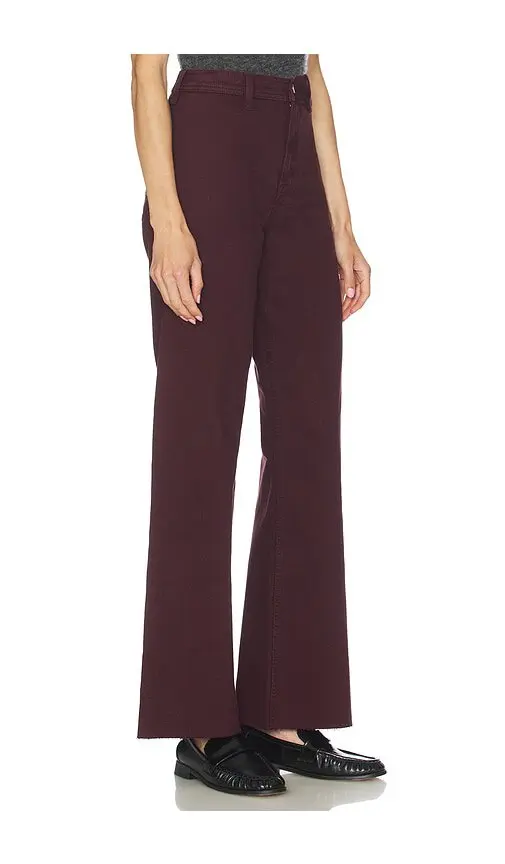PISTOLA Penny High Rise Wide Leg Jeans - Claret