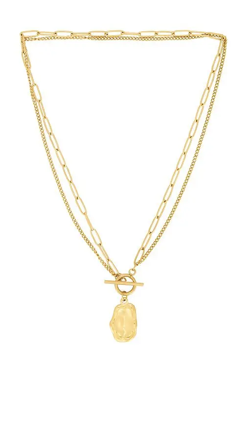 LOVERS AND FRIENDS Lane Necklace - Gold
