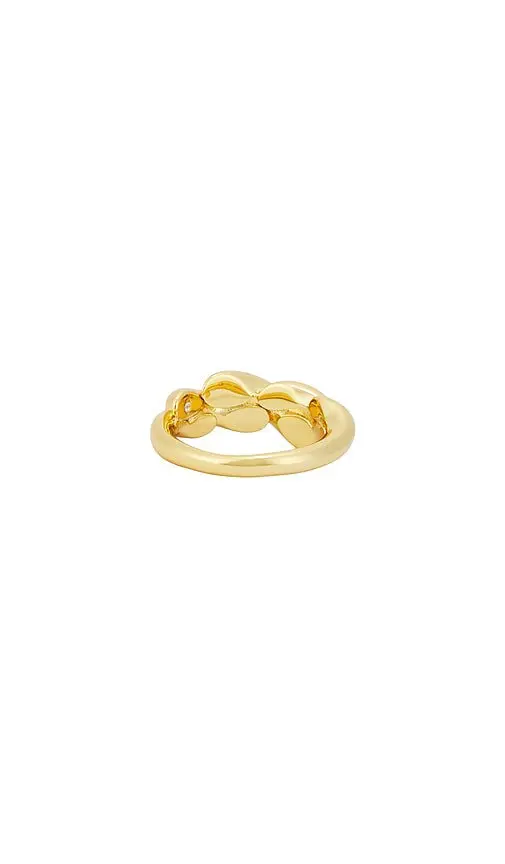 Eddie Borgo Torsade Band Ring - Gold