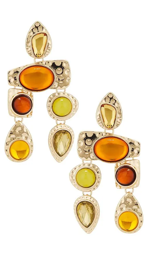 PETIT MOMENTS Multi Stone Earrings - Desert