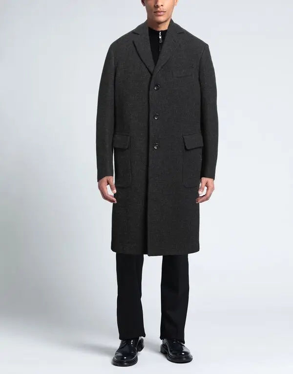 Montedoro Wool & Polyamide Single-breasted Coat