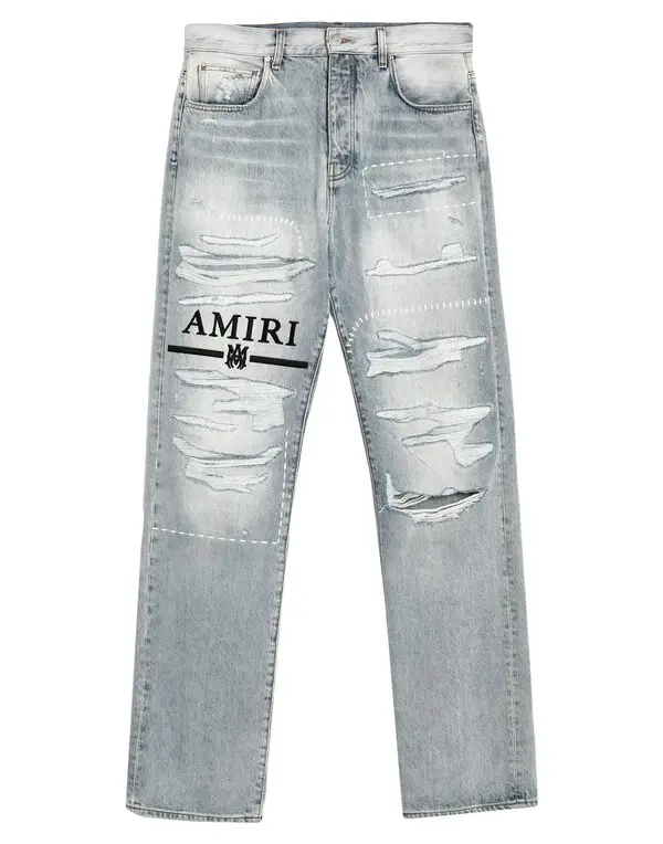Amiri Cotton Straight-leg Jeans