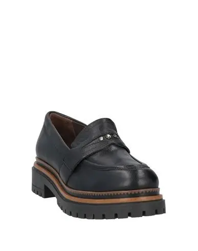 MJUS Leather Loafers - Black