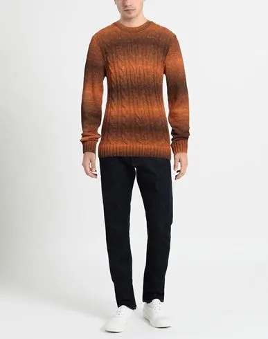 DANIELE ALESSANDRINI Striped Crewneck Sweater