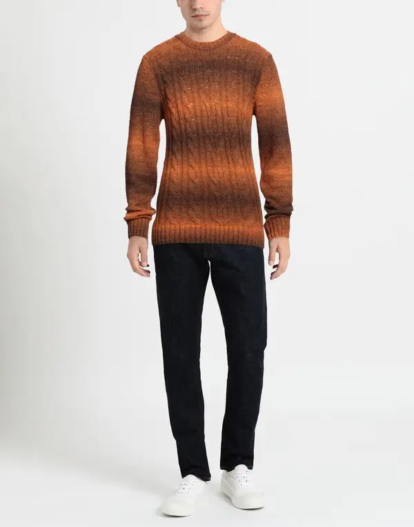 DANIELE ALESSANDRINI Striped Crewneck Sweater
