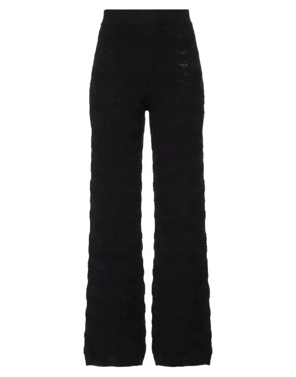 Missoni Straight-leg Knit Pants - Black