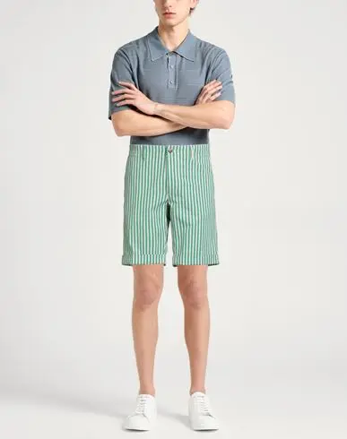 Incotex Striped Cotton Bermuda Shorts
