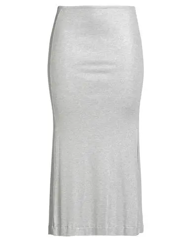 Majestic Filatures Midi Skirt In Viscose And Elastane