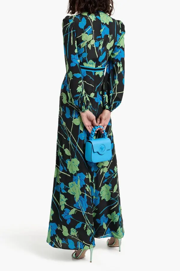 Diane Von Furstenberg Seline Floral-print Maxi Dress