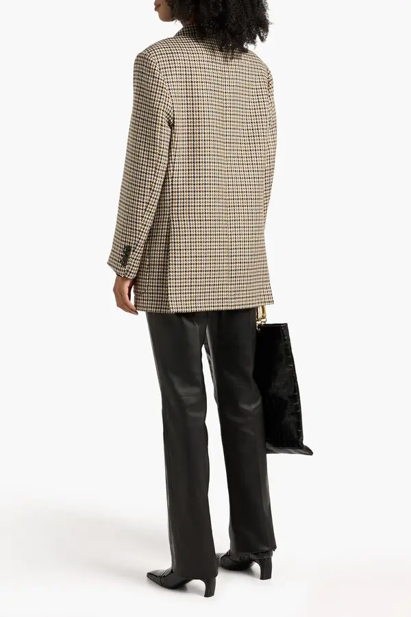 Veronica De Piante Sebastian Houndstooth Blazer