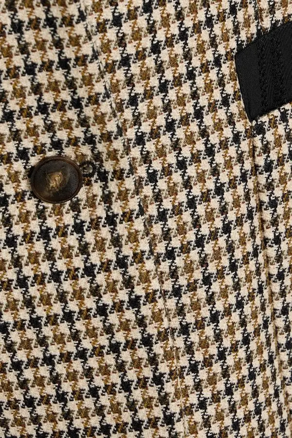 Veronica De Piante Sebastian Houndstooth Blazer