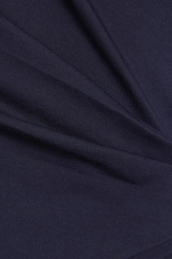 Diane Von Furstenberg Avi One-shoulder Maxi Dress - Midnight Blue