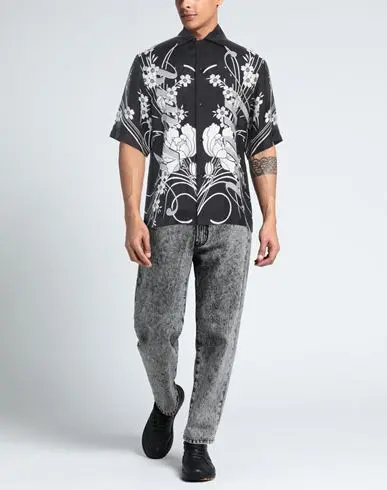 Amiri Shirt Size Silk - Black