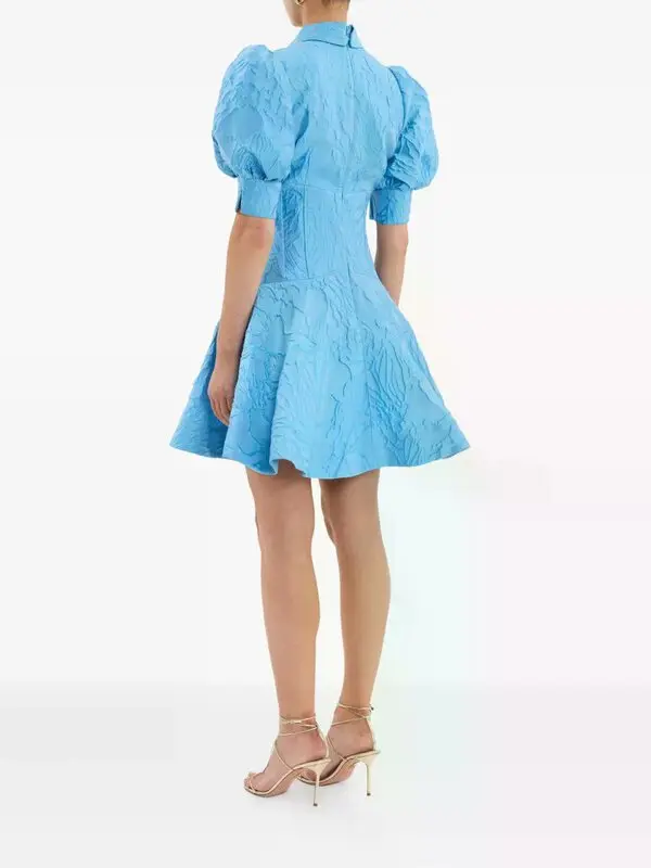 Rebecca Vallance Puff-sleeve Aegir Mini Dress
