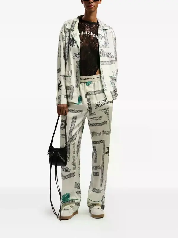 Palm Angels Dollar Print Shirt