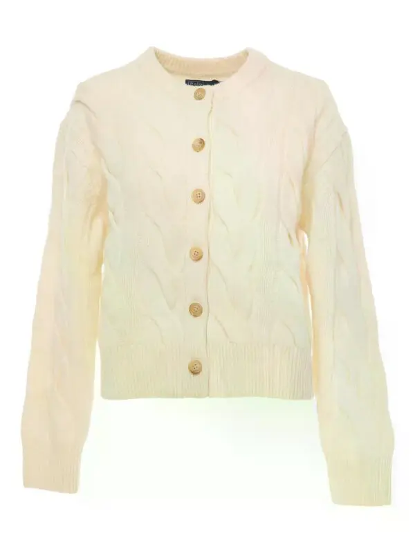 Polo Ralph Lauren Cable-knit Crew-neck Cardigan