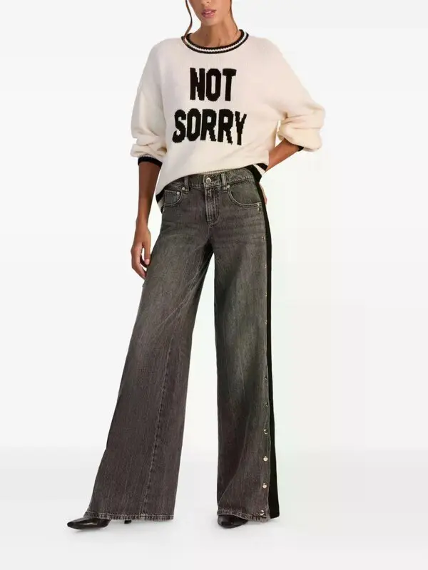 Alice + Olivia Ogden Not Sorry Sweater - Neutrals
