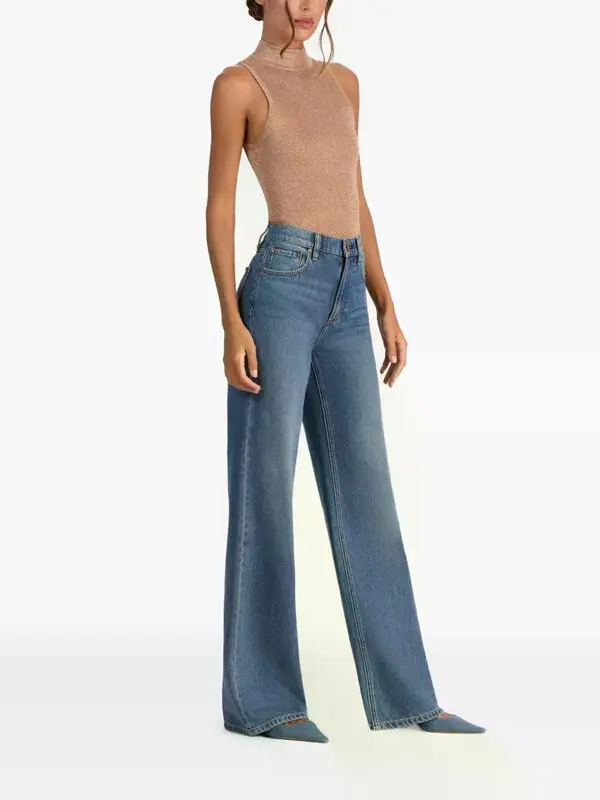 Alice + Olivia Metallic Tank Top