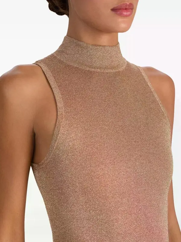 Alice + Olivia Metallic Tank Top