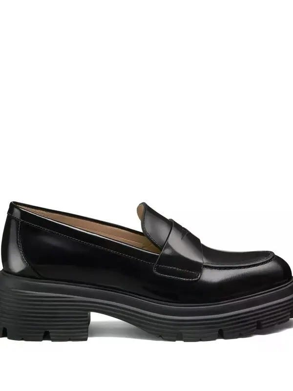 STUART WEITZMAN Hudson Lite Loafers - Black
