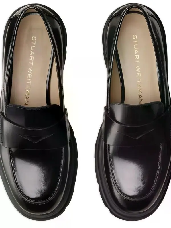 STUART WEITZMAN Hudson Lite Loafers - Black