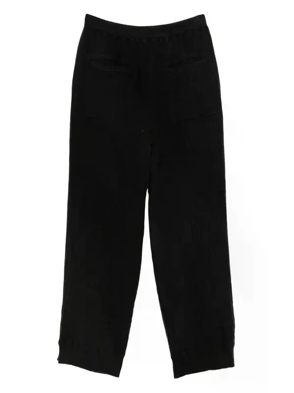 THE VIRIDI-ANNE Wide Leg Puffer Pants