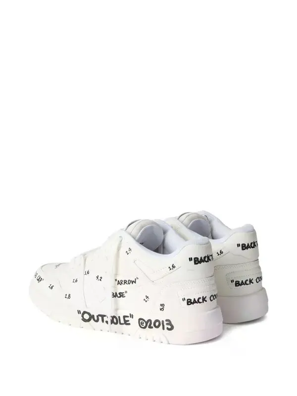 Off-White Quotation Leather Out Of Office Trainers