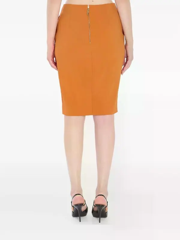 Saint Laurent Pencil Midi Skirt